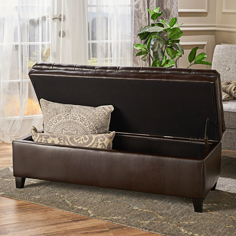 Latitude Run® Flip Top Storage Bench for Bedroom,Living Room | Wayfair