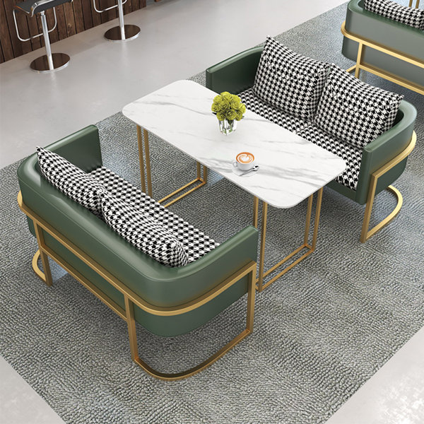 Canadian Linen Restaurant Bar Cafe Dessert Bar Simple Style Bench ...