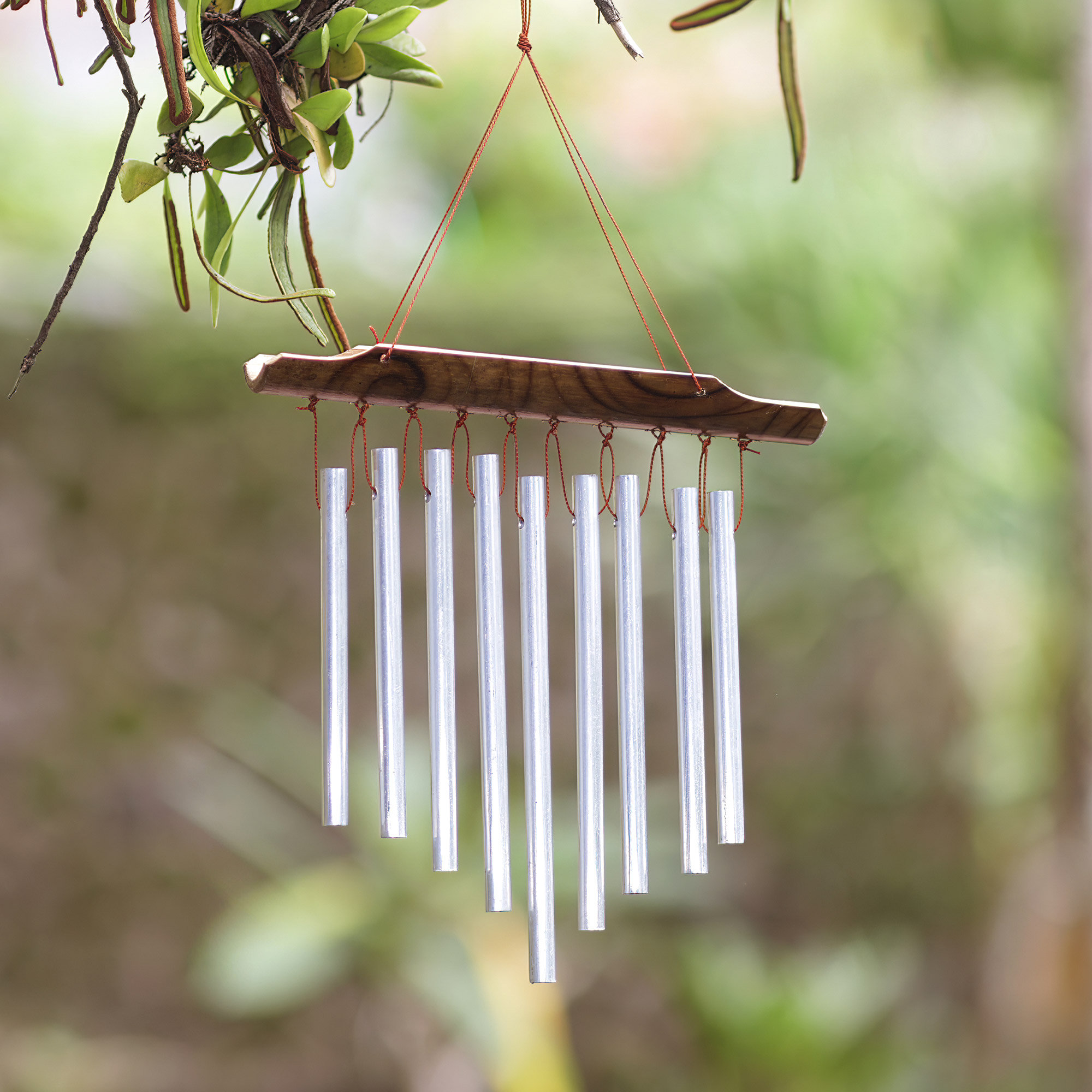 Arlmont & Co. Handmade Sounds Of Memories Bamboo Mini Wind Chimes ...