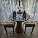 Ophelia & Co. Ironton Solid Wood Vanity Stool & Reviews | Wayfair