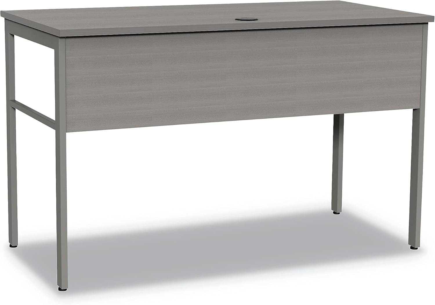 Hokku Designs Urban Desk Workstation With Durable Ash Finish, Easy ...