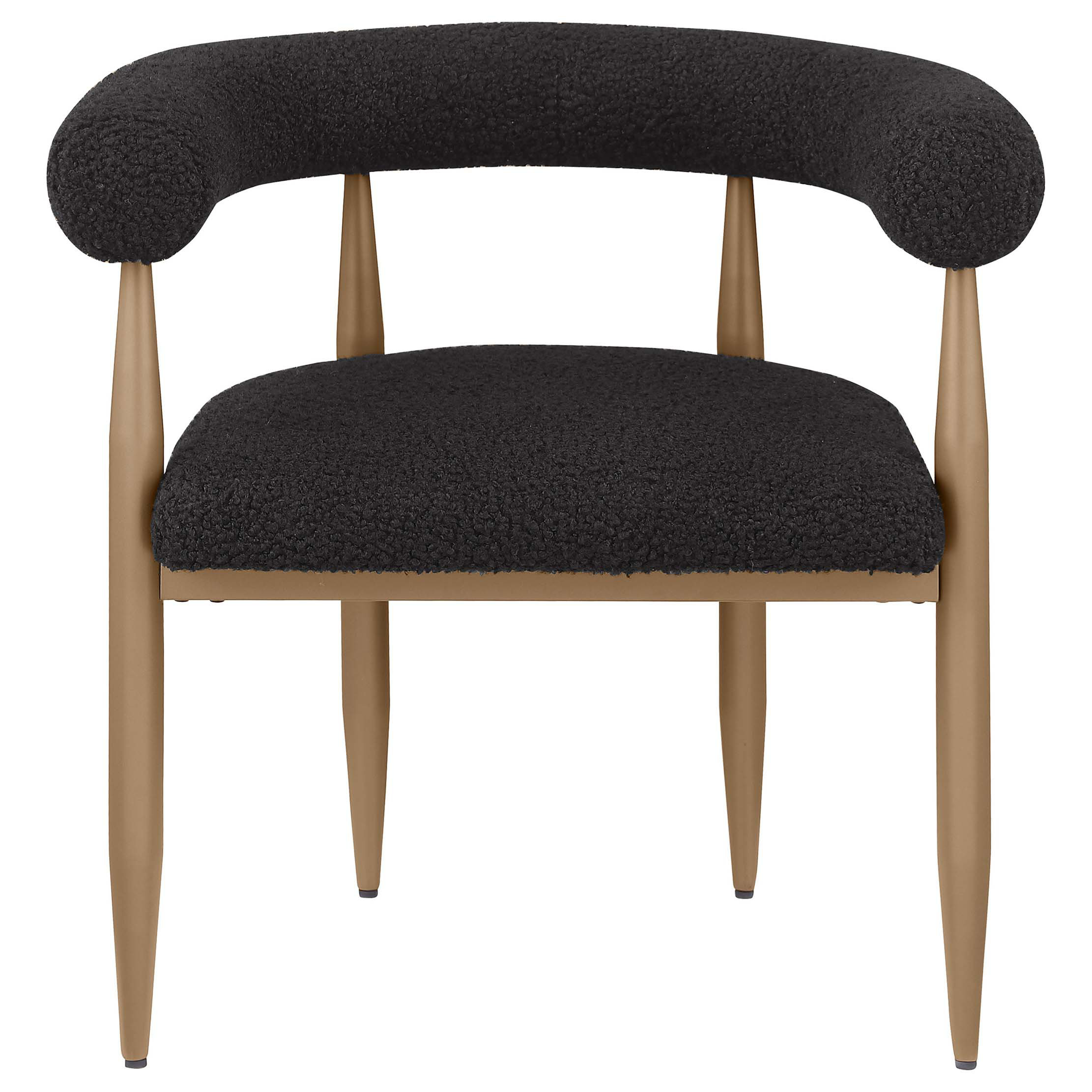 Corrigan Studio® 2Pc Set Modern U-Shaped Backrest Arms Dining Armchairs ...