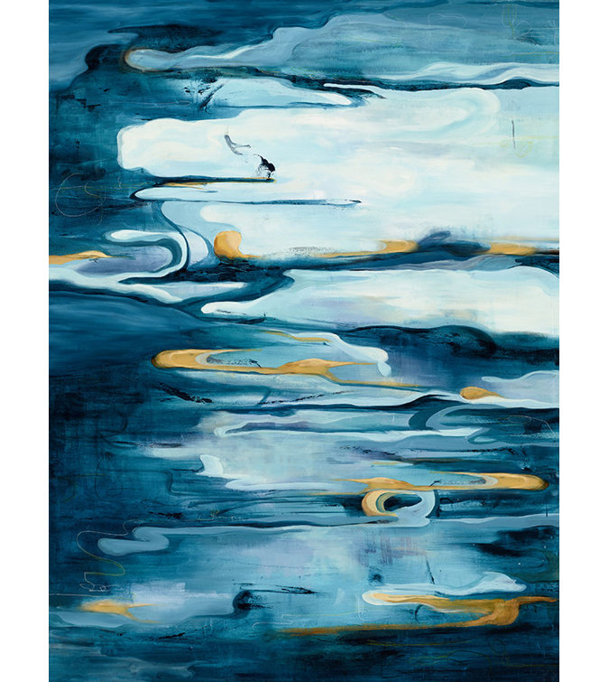 Chelsea Art Studio Samuel Kane Light Poles In Fog by Samuel Kane ...