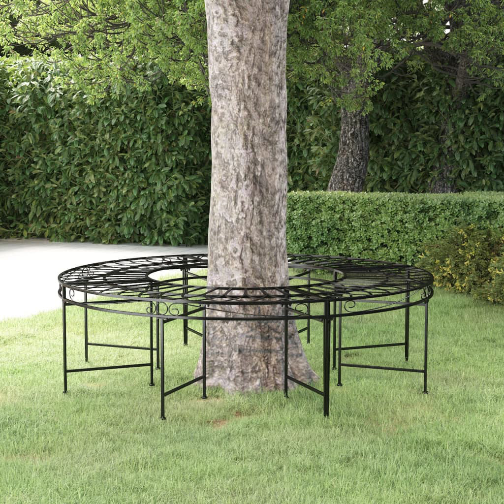 Marlow Home Co. Baio Steel Tree Seat | Wayfair.co.uk