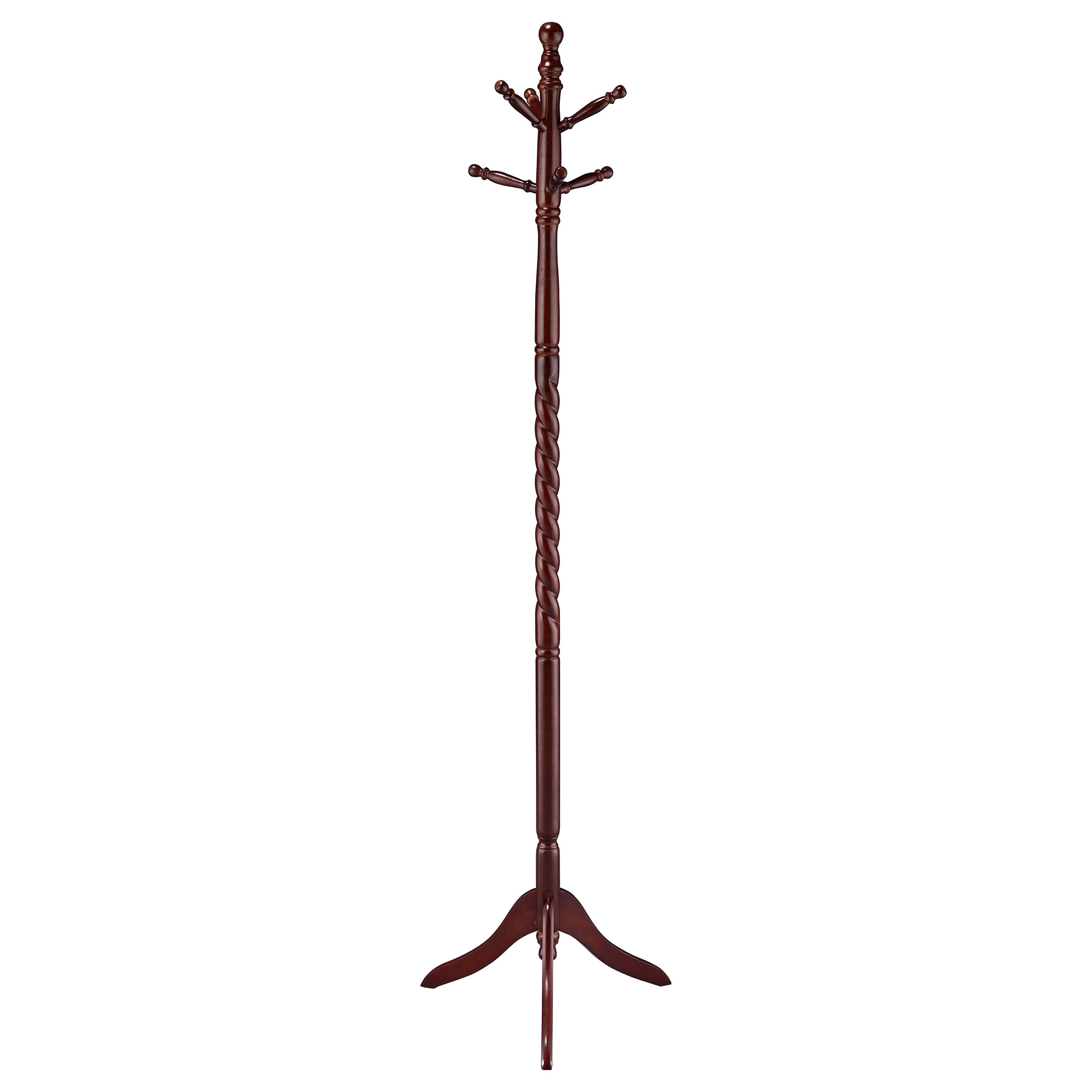 Darby Home Co Aletheia Solid Wood Freestanding 6 - Hook Coat Rack | Wayfair