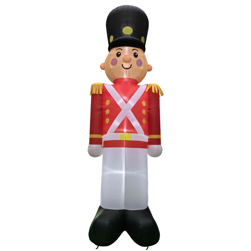 Northlight Seasonal Lighted Inflatable Soldier Outdoor Commercial ...