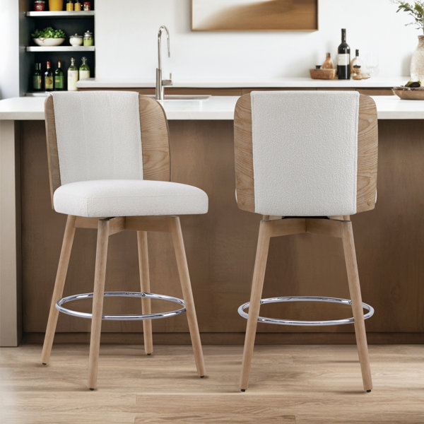 Corrigan Studio® Swivel Bar Stools & Reviews | Wayfair