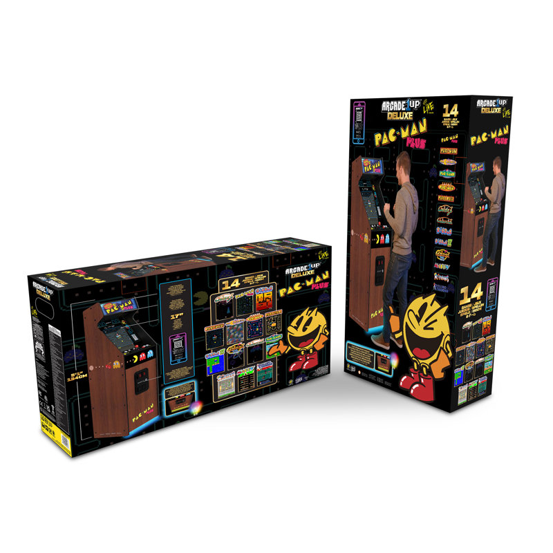 Arcade 1Up Arcade1up Pac-man Plus Deluxe Arcade Machine & Reviews ...