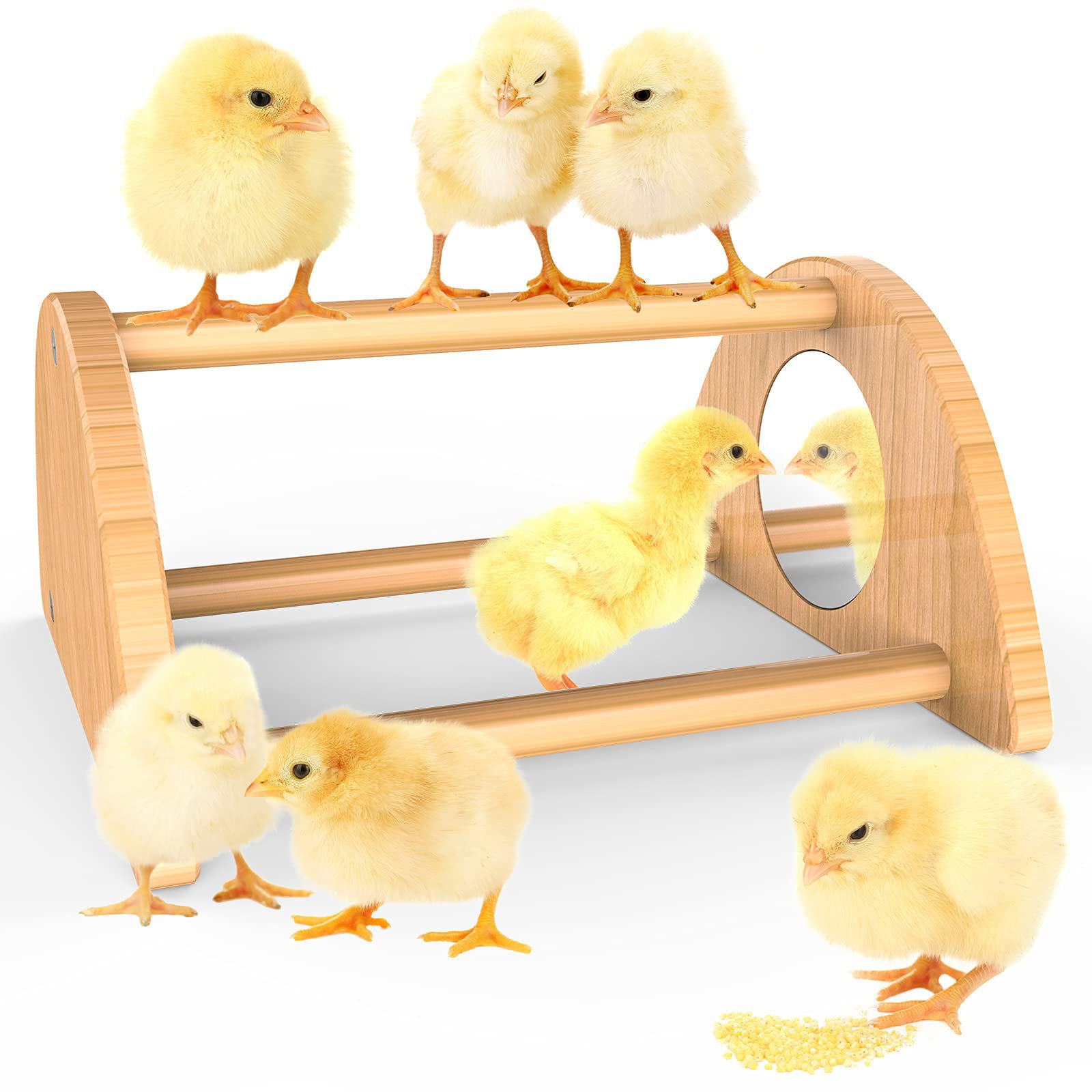 Tucker Murphy Pet™ Bamboo Chick Perches For Chicken Coops And Brooders ...