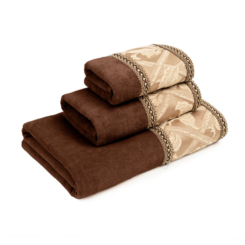 Red Barrel Studio® Rogina 3 Piece 100% Cotton Bath Towel Set & Reviews ...