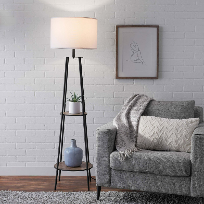 Latitude Run® 62" LED Tray Table Floor Lamp | Wayfair