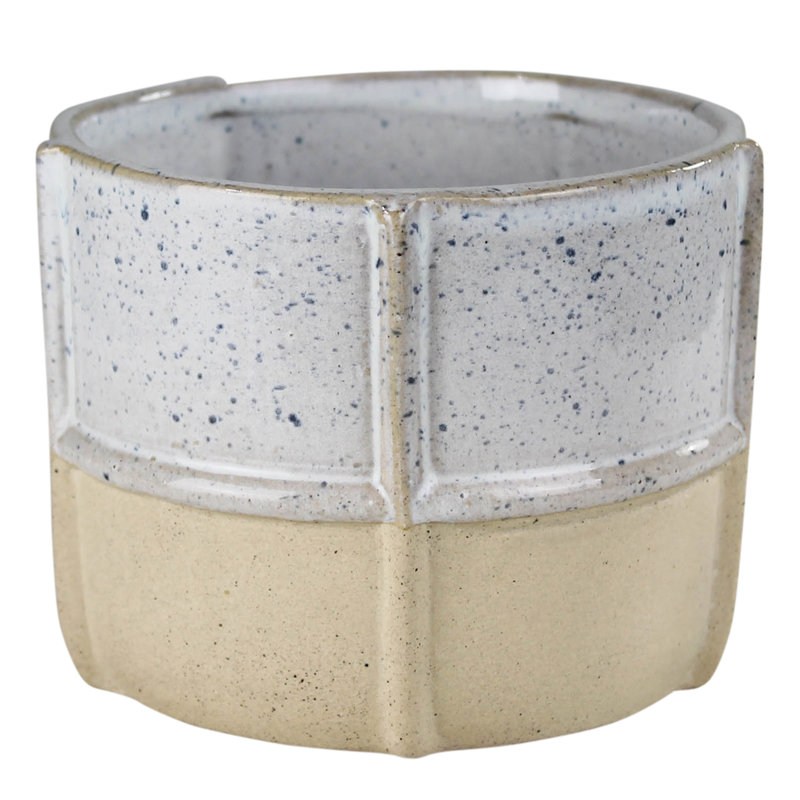 Gracie Oaks Taemon Trellis Ceramic Cachepot | Wayfair