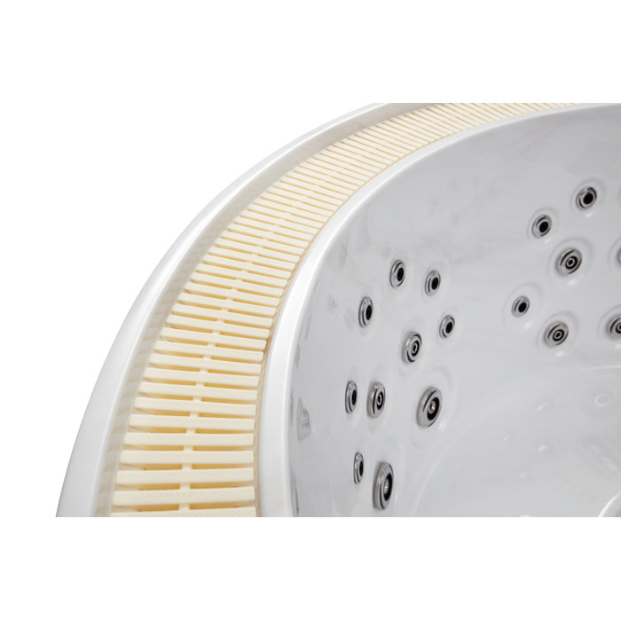 Luxury Spas 220 Volt 7 - Person 52 - Jet Acrylic Round Hot Tub with ...