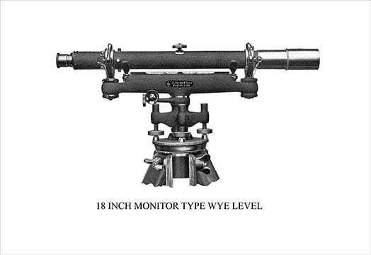 Buyenlarge '18 Inch Monitor Type Wye Level' Photographic Print | Wayfair