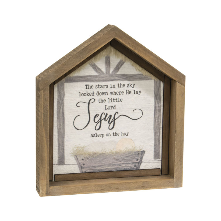 The Holiday Aisle® Religious & Spiritual Wall Decor on Wood | Wayfair