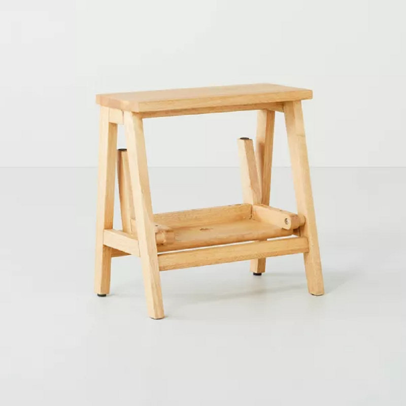 WFX Utility™ Wood Kitchen Step Stool Natural - Hearth & Hand with ...