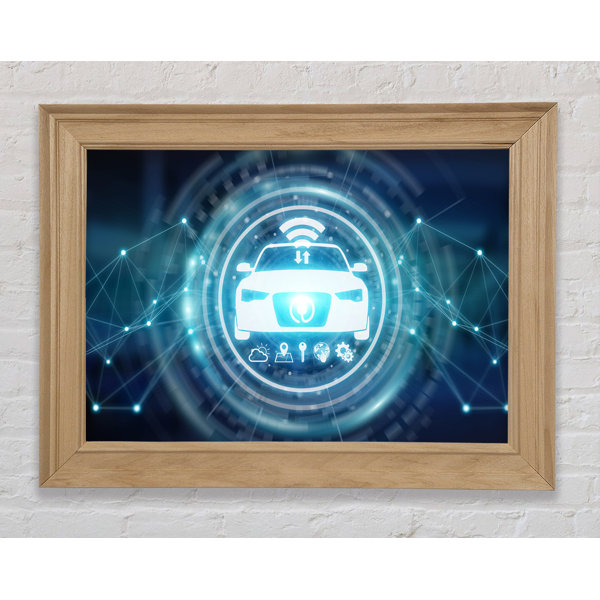 Bright Star Electric Car Charge - Single Picture Frame Art Prints ...