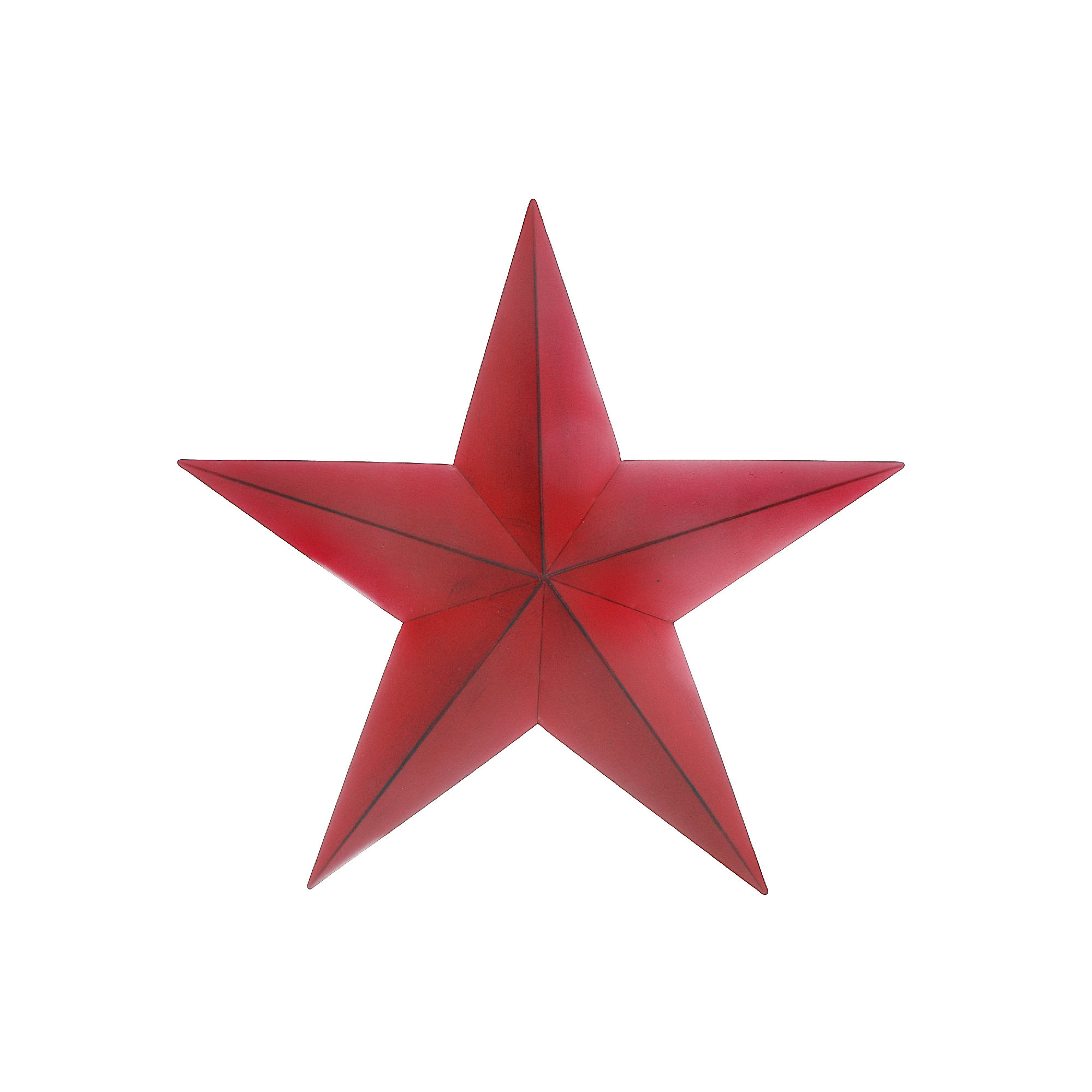 iH casadécor Metal Red Star Wall Decor - Wayfair Canada