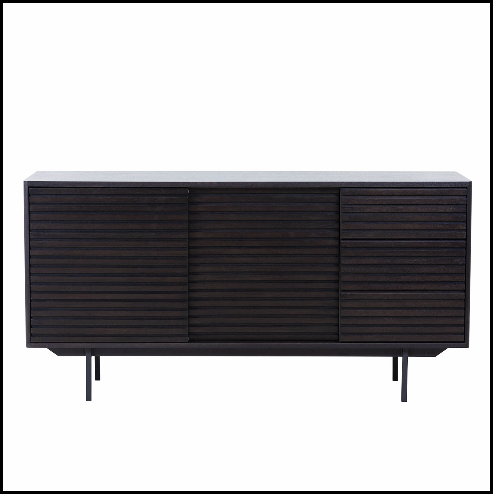 Ebern Designs COMBO mid century Sideboard Buffet Table or TV Stand with ...