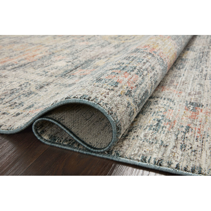Magnolia Home By Joanna Gaines X Loloi Millie Blue / Multi Area Rug ...