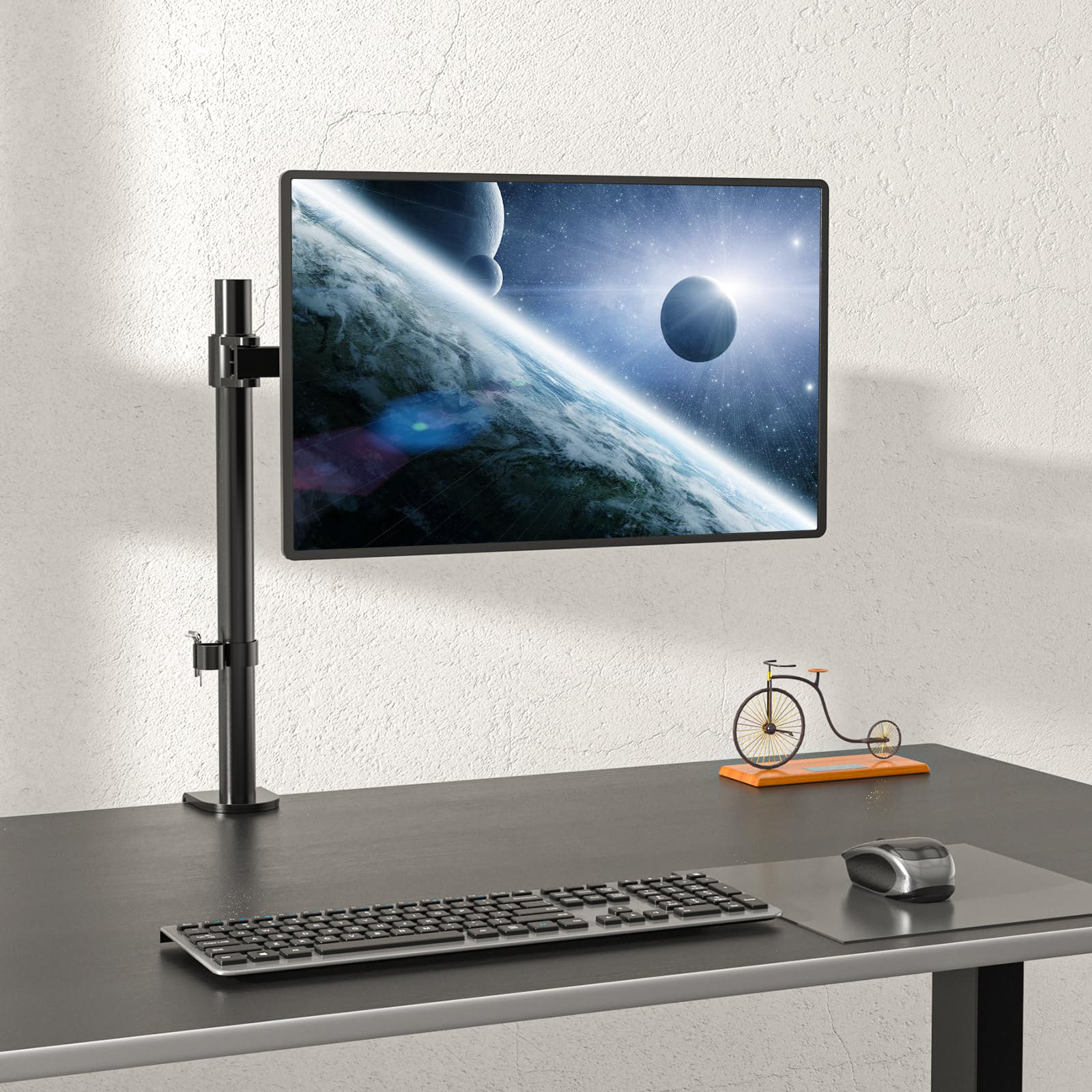 shuoli Single Monitor Mount, Single Monitor Arm Desk Mount,Desk ...