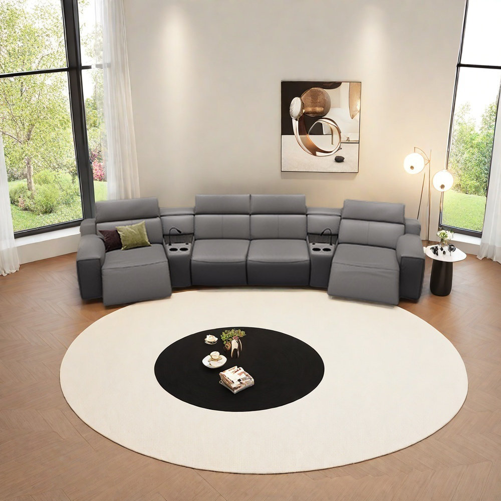 ANCOREY Electric cinema multi-function sofa | Wayfair