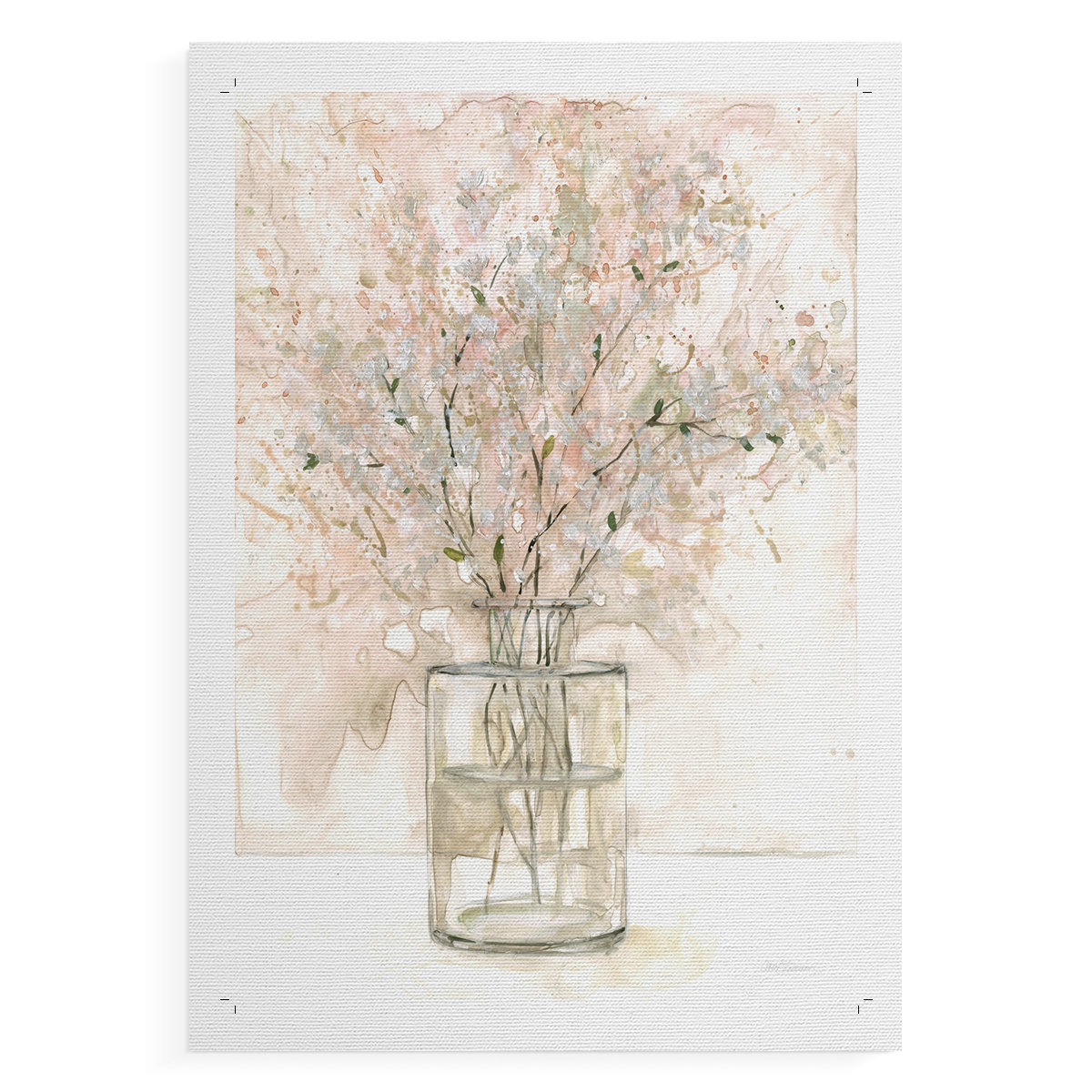 Dakota Fields Delicate Arrangement I -Canvas Print Only - NOT FRAMED ...
