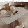 LJIA home Simple modern rectangular rock plate table sets | Wayfair