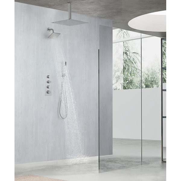 Wonderland America Complete Shower System with Rough in-Valve & Reviews ...