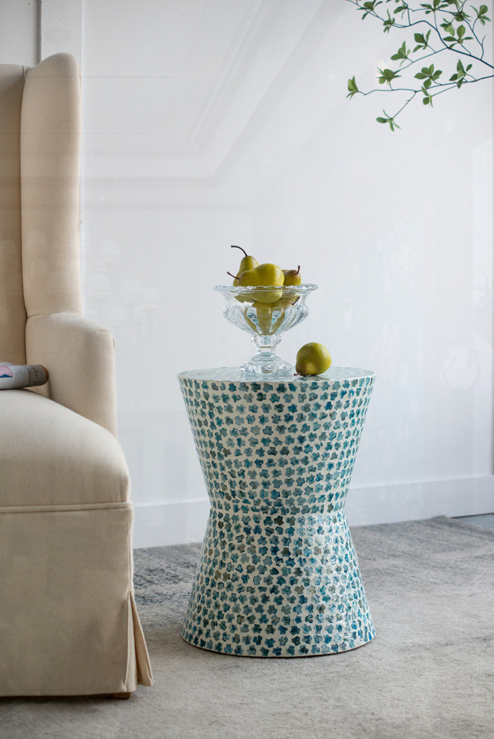 Dakota Fields Capiz Side Table - Wayfair Canada