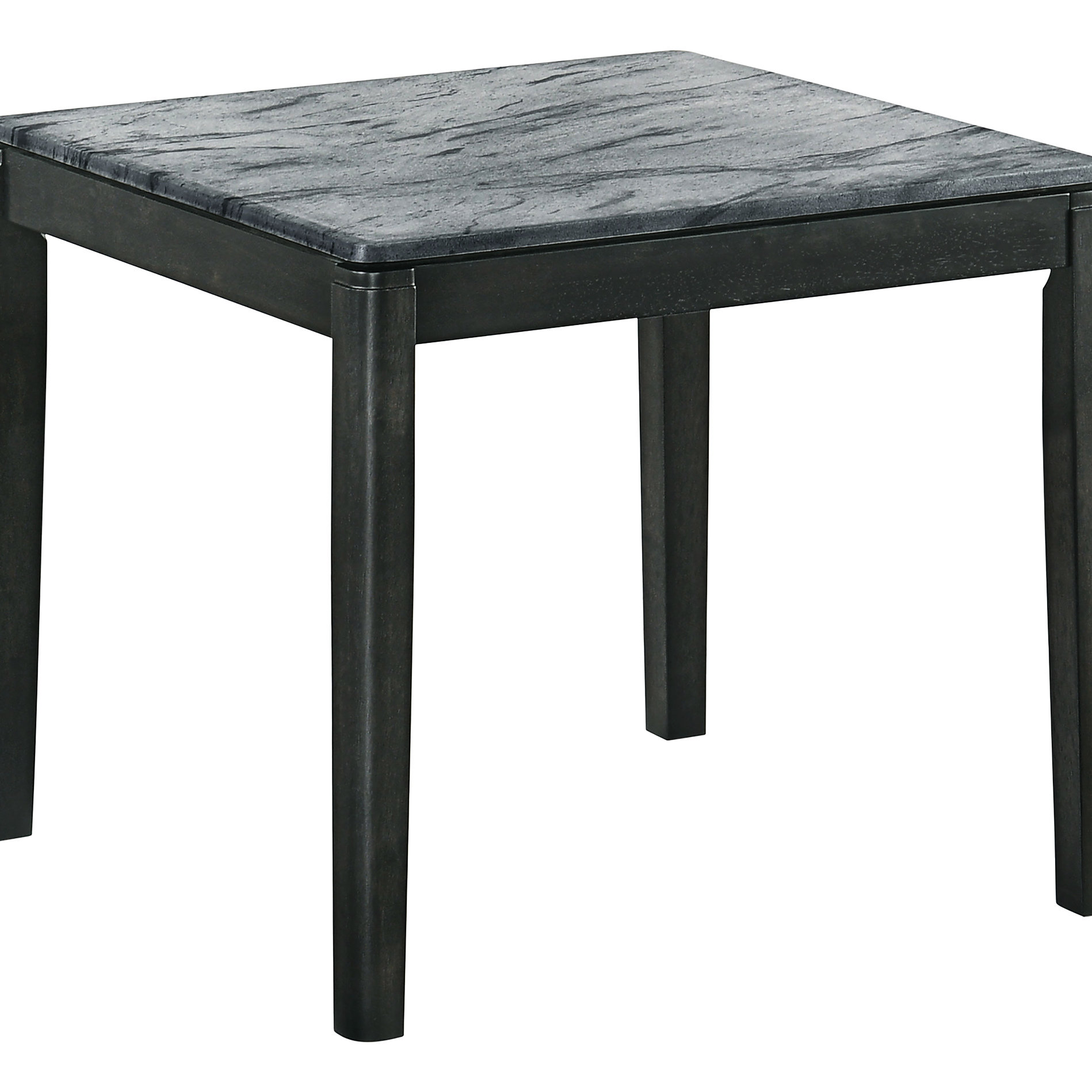 Latitude Run® Modern Rectangular Side End Table With Grey And Black ...
