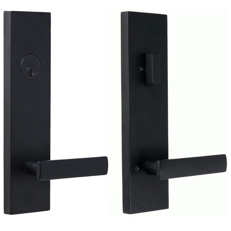 Weslock Levers With Deadbolt Reversible Entry Set & Reviews | Wayfair