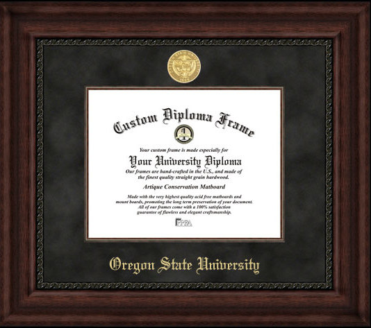 Campus Images NCAA Oregon State University Executive Diploma Picture ...