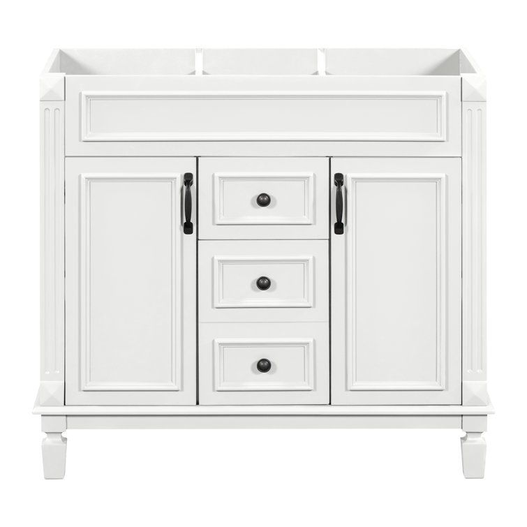 HOOSENG Modern 36'' Free Standing Single Bathroom Vanity without Top ...