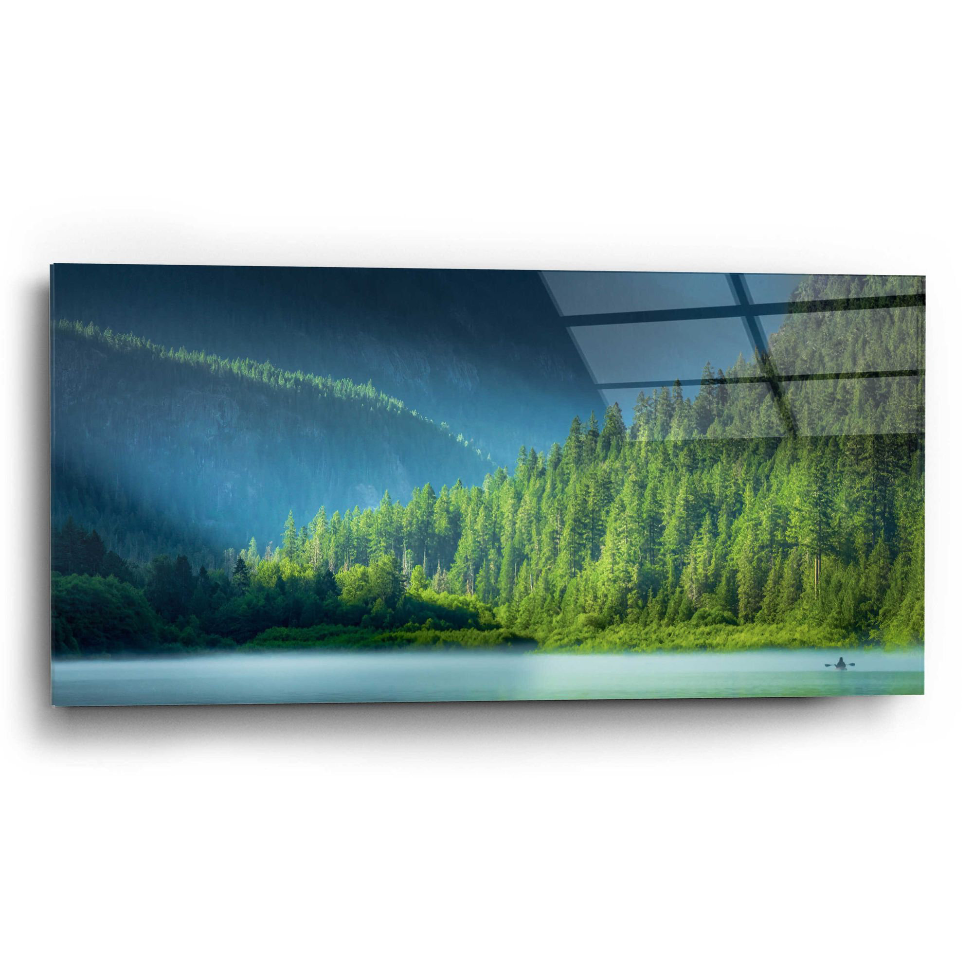 Millwood Pines 'Serene Paddle' By Don Schwartz, Acrylic Glass Wall Art ...