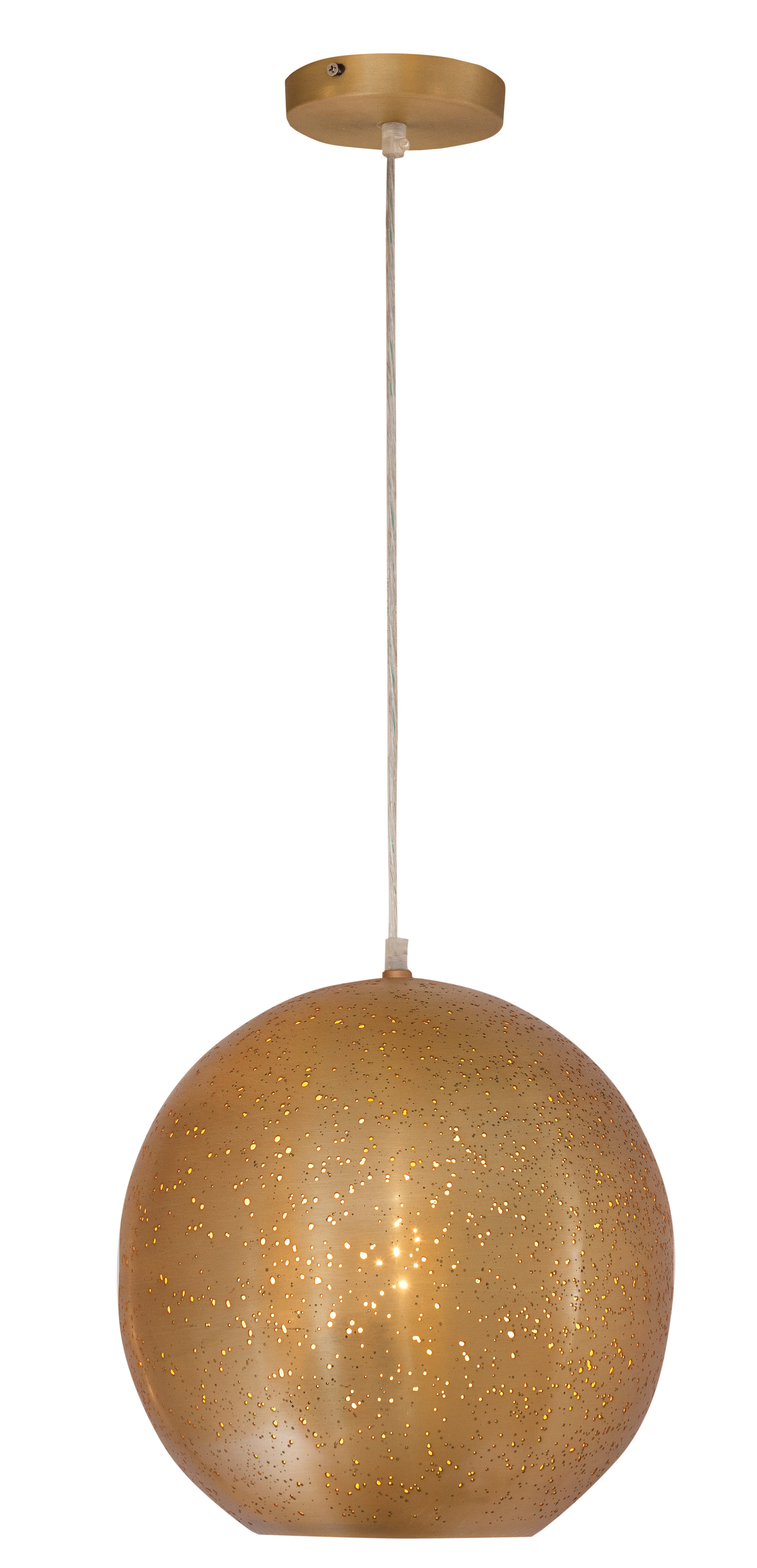 George Oliver Britton 1 - Light Single Globe Pendant - Wayfair Canada