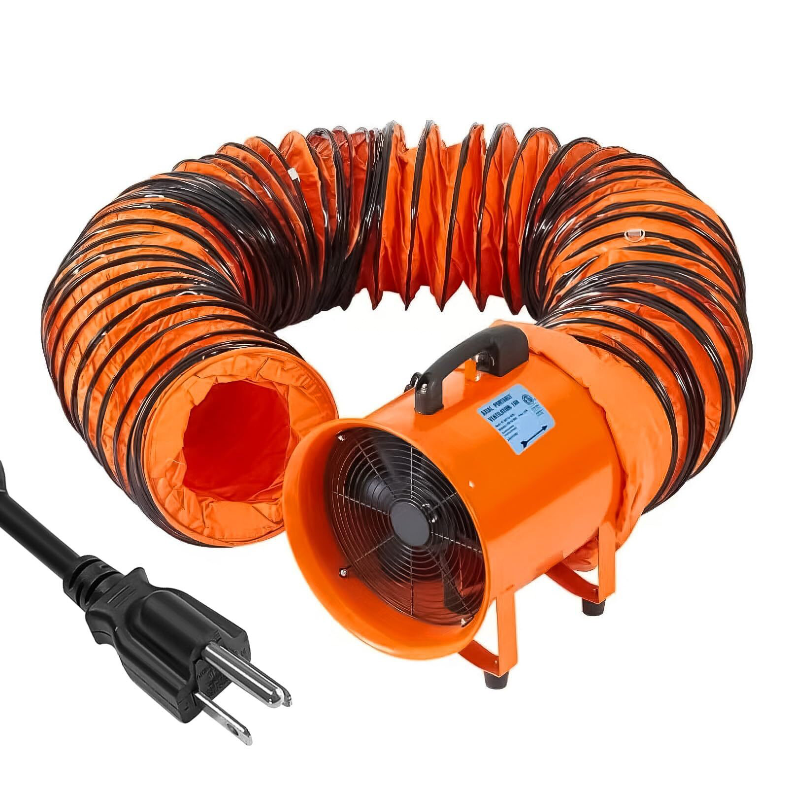 babevy Utility Blower, Exhaust Axial Hose Fan | Wayfair