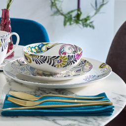 Denby Monsoon Cosmic 18 Piece Dinnerware Set, Service for 6 | Wayfair.co.uk