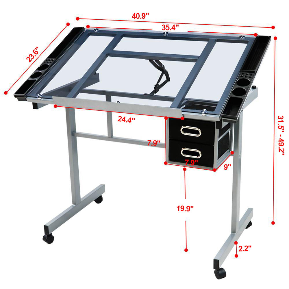 Yaheetech Foldable Craft Table & Reviews | Wayfair