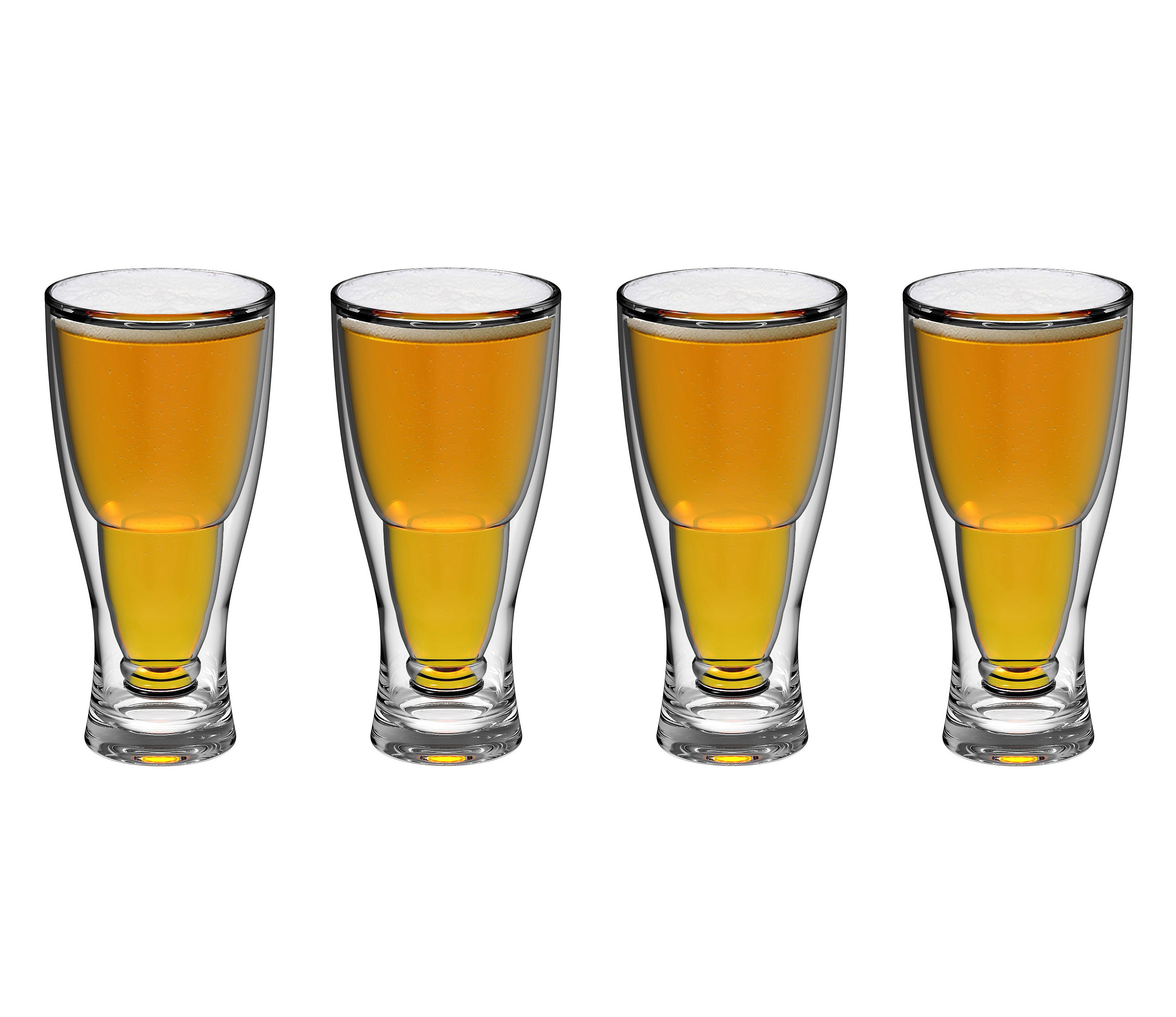 Winston Porter QG 28 Ounce Clear Acrylic Plastic Double Wall Upside ...