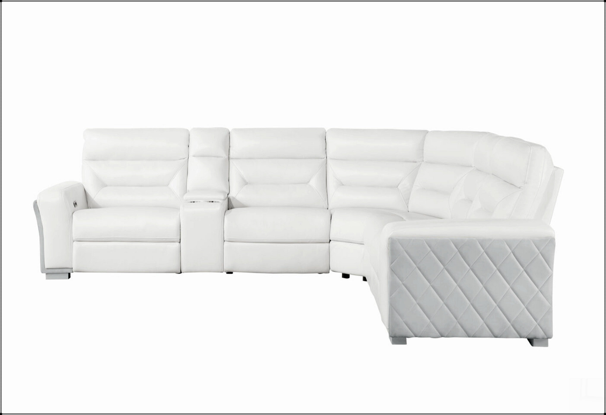 Latitude Run® Coolray Blanche Wht/Gry 33 Sectional | Wayfair