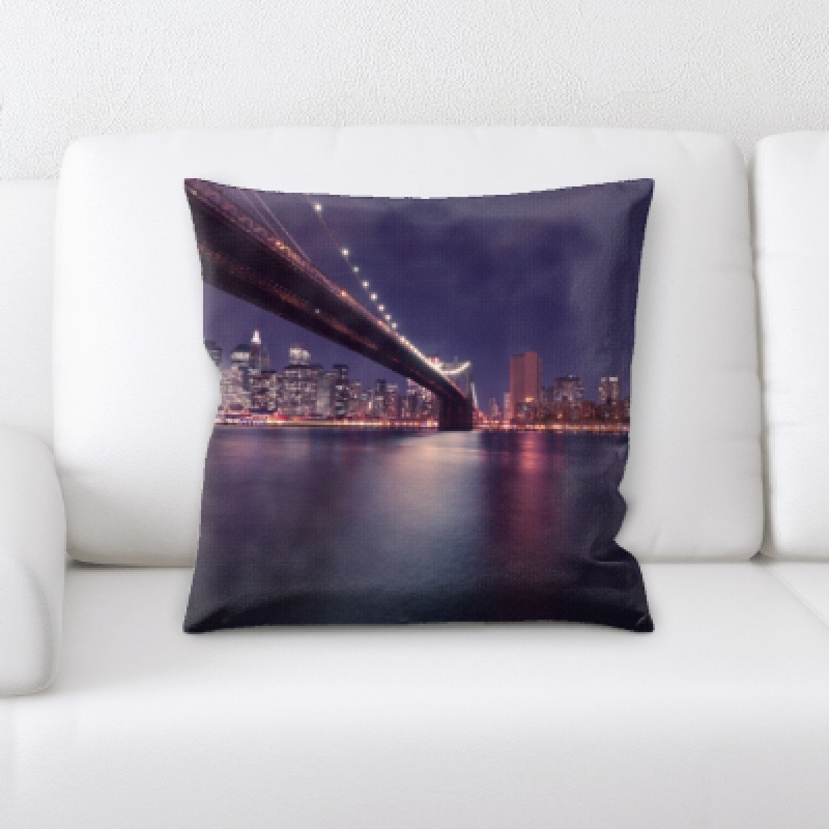 Latitude Run® Padgett New York City Shots Throw Pillow | Wayfair