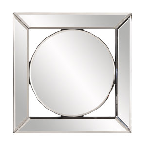 Red Barrel Studio® Square Hanging Accent Mirror & Reviews | Wayfair