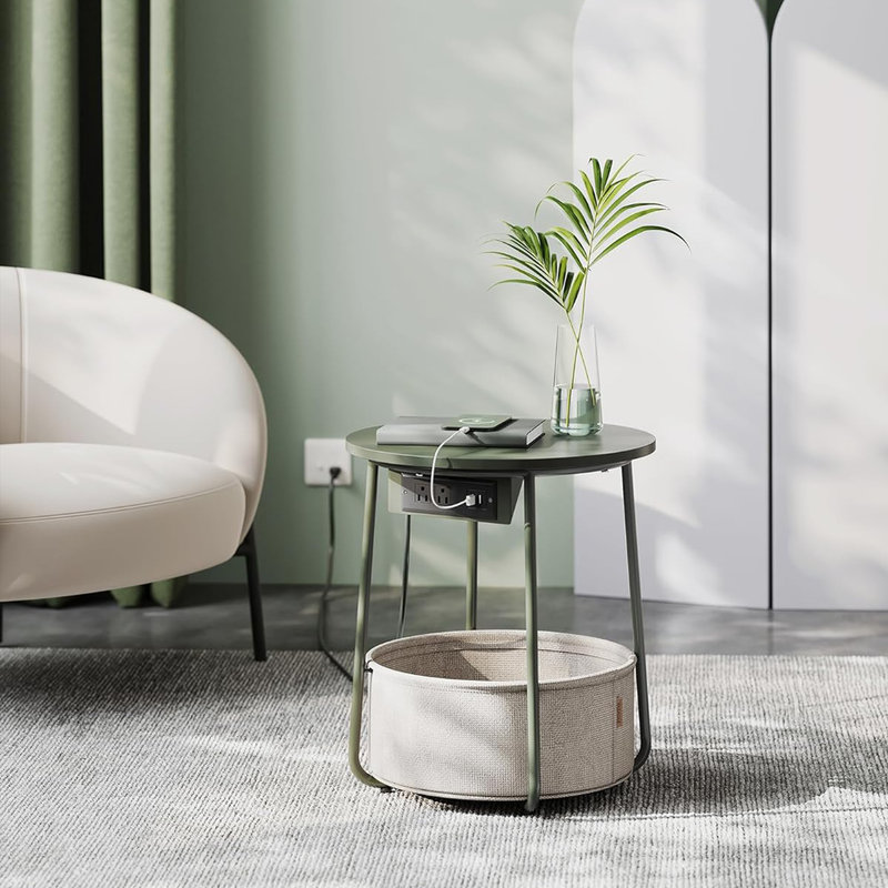 Ebern Designs Igor Metal Nightstand | Wayfair