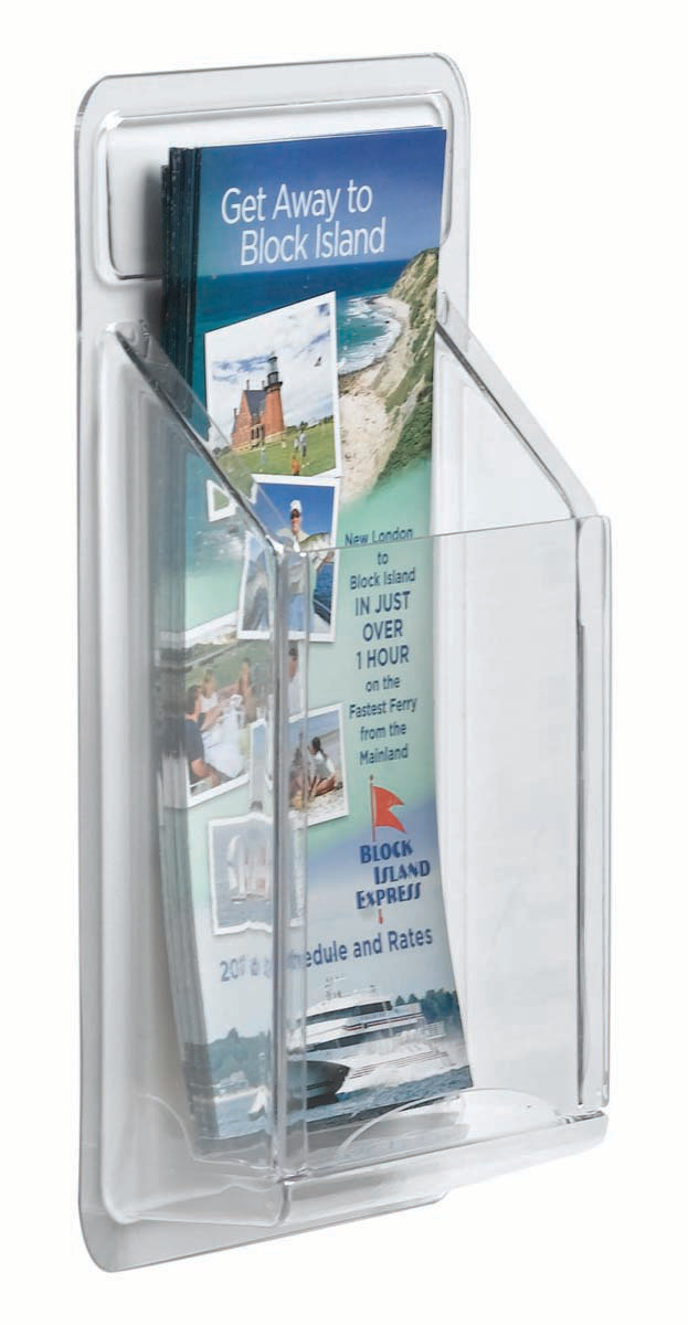 AARCO Clear-Vu AARCO 11'' H Pamplet Rack | Wayfair