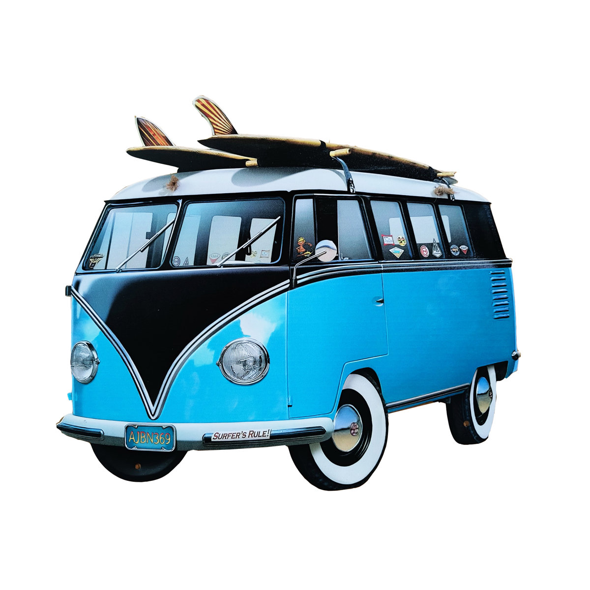 Beachcrest Home™ Bus Tin Sign | Wayfair