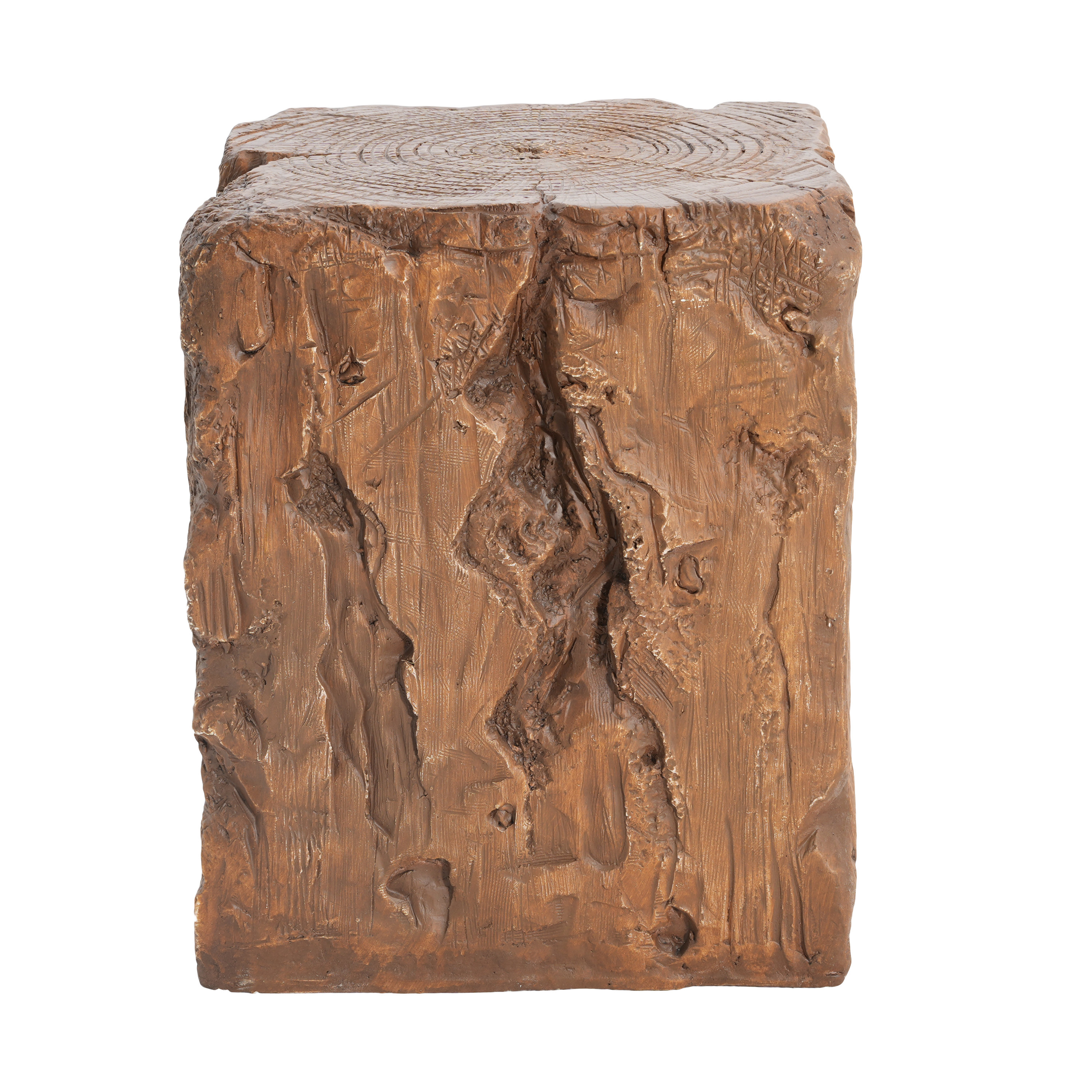 Union Rustic Outdoor And Indoor Stump Shape Side Table - Wayfair Canada