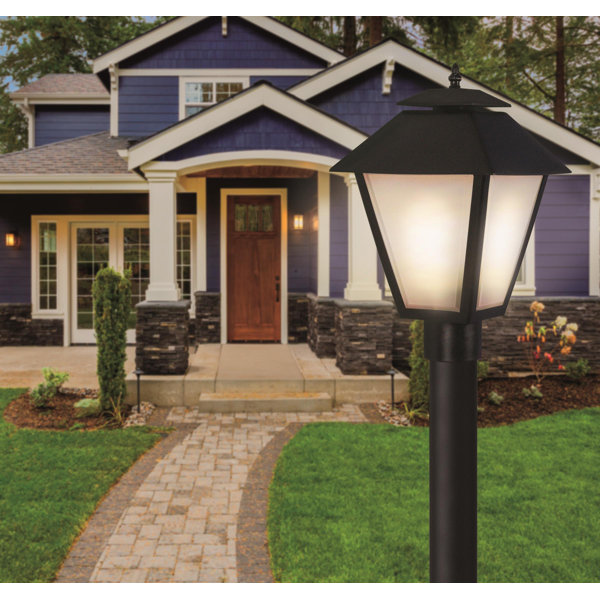 Solus Colonial Post Top Lighting Fixture, Cool Light 4000K, Durable ...