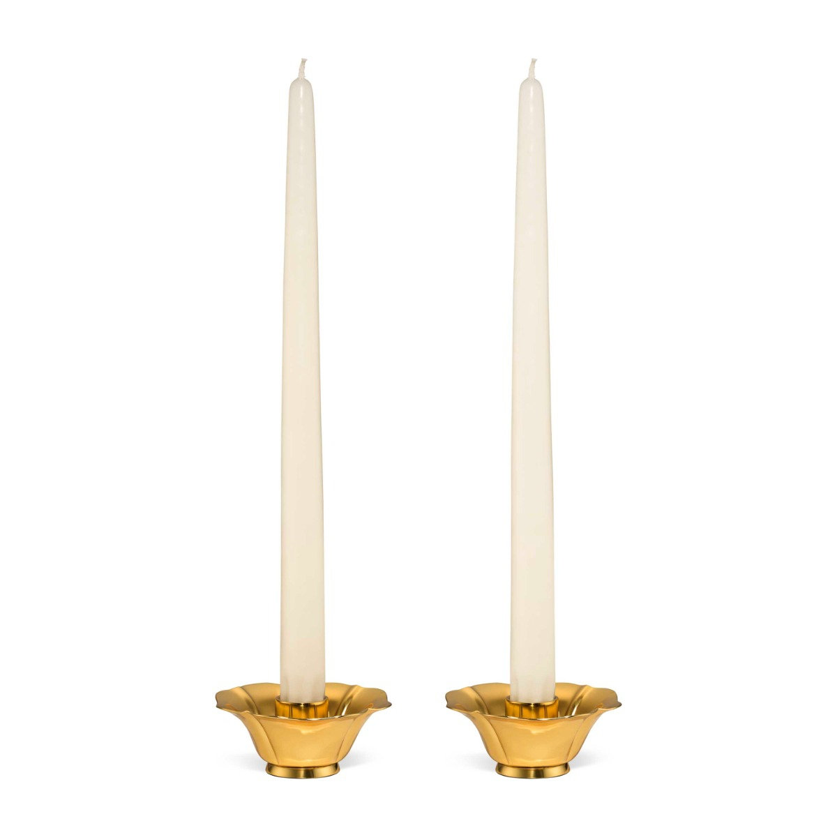 AERIN Olivia 1.4'' H Metal Tabletop Candlestick | Wayfair