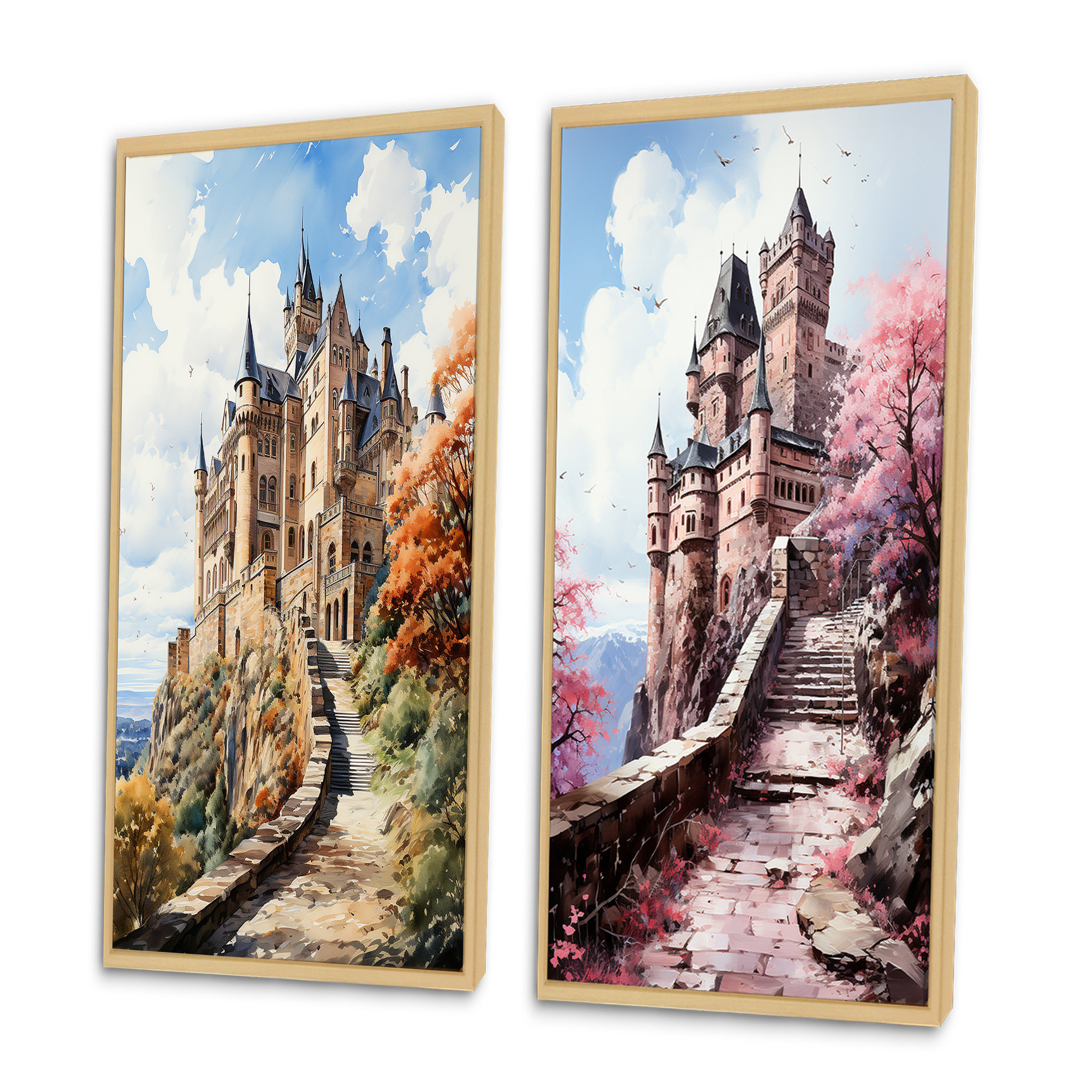 Winston Porter Germany Hohenzollern Castle - Wall Art For Bedroom ...